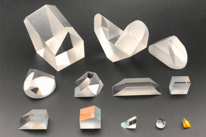 Custom Optical Glass Prism 45 Degree Right Angle Prism For Laser